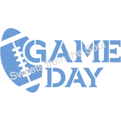 Digital SVG Downlad: Game Day Cookie Stencil – Sweets from the Soul