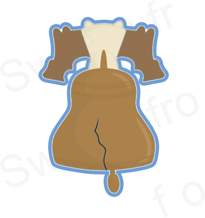 Liberty Bell Cookie Cutter – Sweets from the Soul